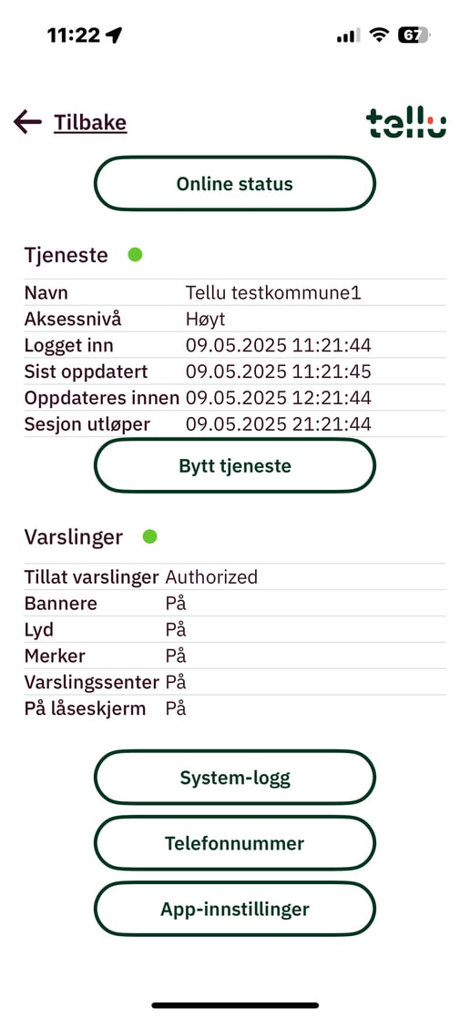 Installasjon og konfigurasjon av TelluCare Go
